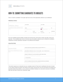 Submitting Candidates to JobCasts